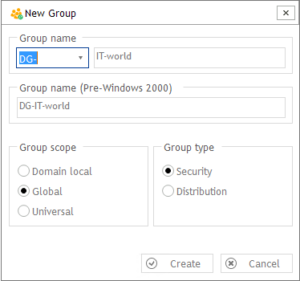 FirstWare DynamicGroup 2018 - 100 groups in 10 seconds - FirstWare DynamicGroup