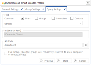 FirstWare DynamicGroup 2018 - 100 groups in 10 seconds - FirstWare DynamicGroup