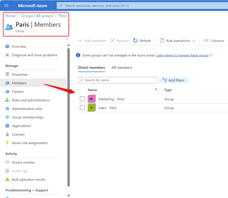 Verschachtelte AD Gruppen in Entra ID synchronisieren - FirstWare DynamicGroup